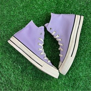 Converse | Shoes | Converse All Star Chuck Taylor Chuck 7 Hi Purple ...